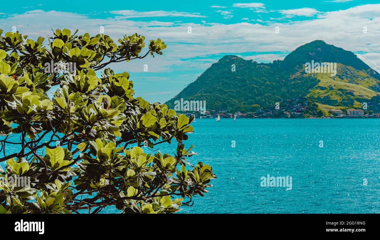 Rio de Janeiro, Brazil - CIRCA 2021: Landscape of Guanabara Bay, Rio de ...