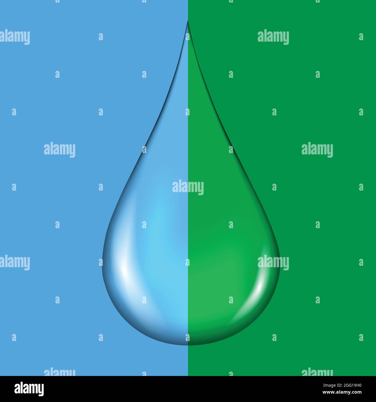 Transparent water drop, vector format, for all background Stock Vector ...
