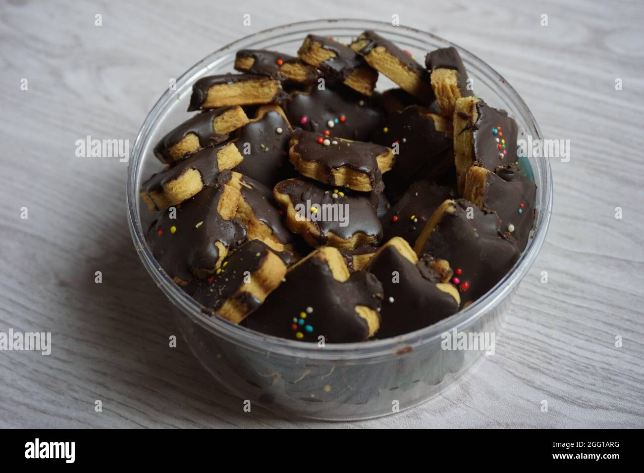 Indonesian traditional cookies with a natural background Stock Photo ...