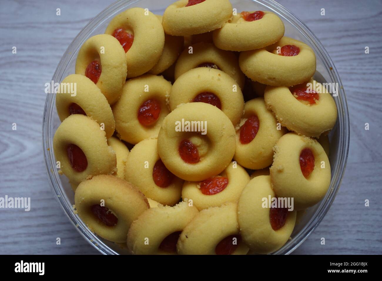 Indonesian traditional cookies with a natural background Stock Photo ...