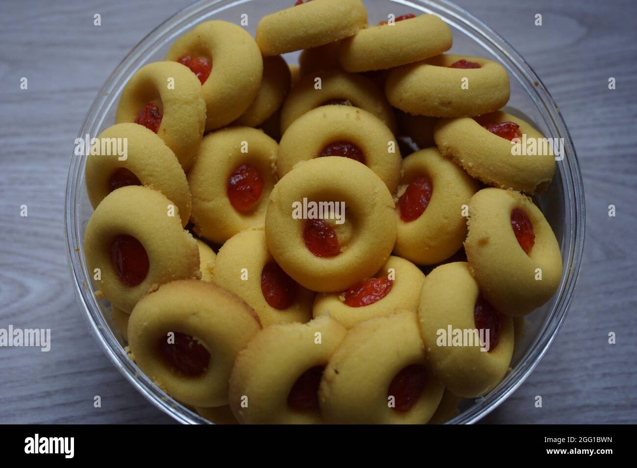Indonesian traditional cookies with a natural background Stock Photo ...