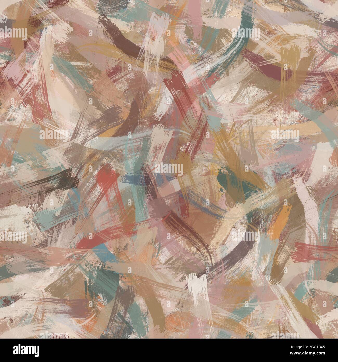 Seamless random faux digital paint stroke pattern print Stock Photo - Alamy