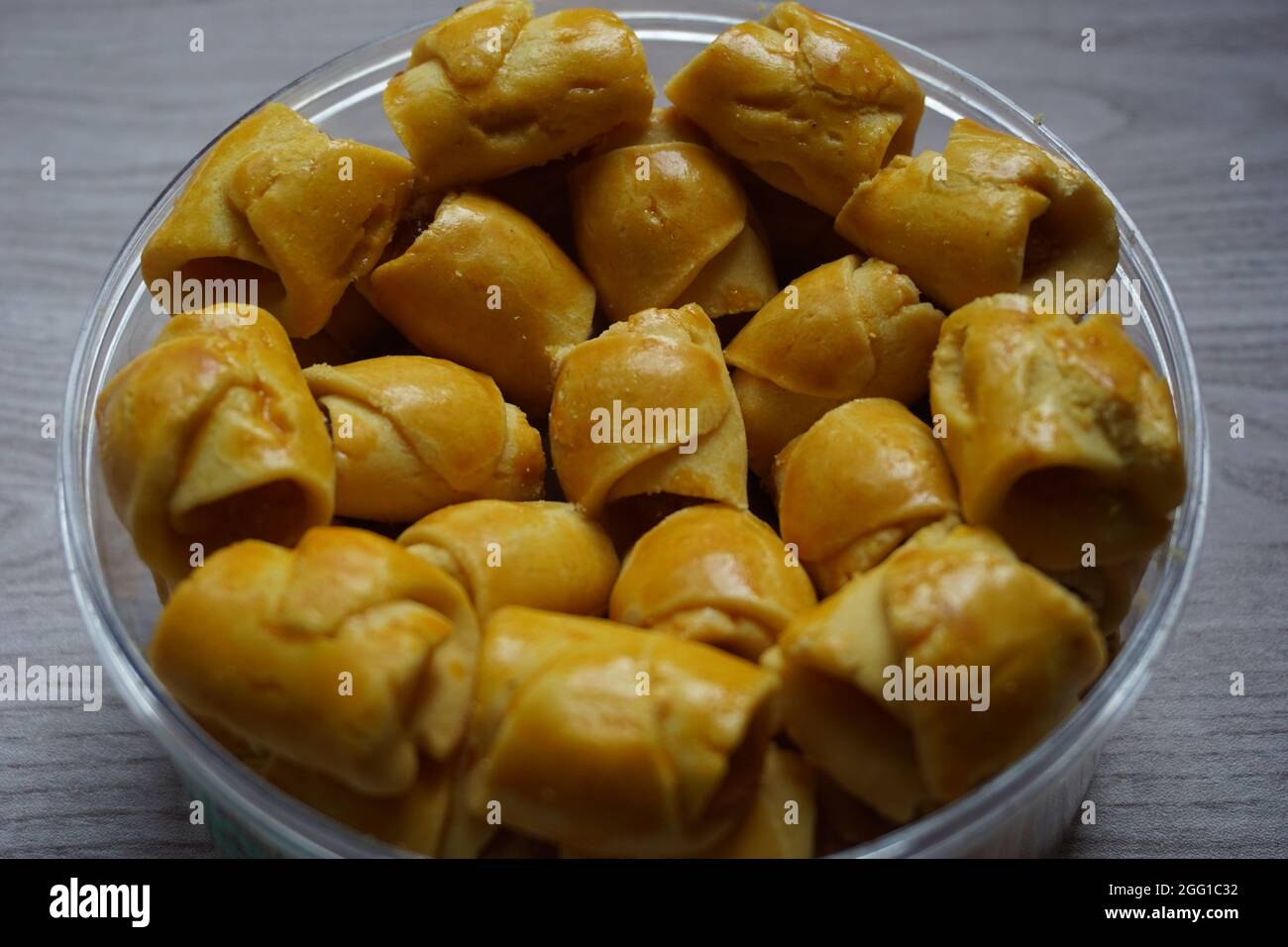 Indonesian traditional cookies with a natural background Stock Photo ...