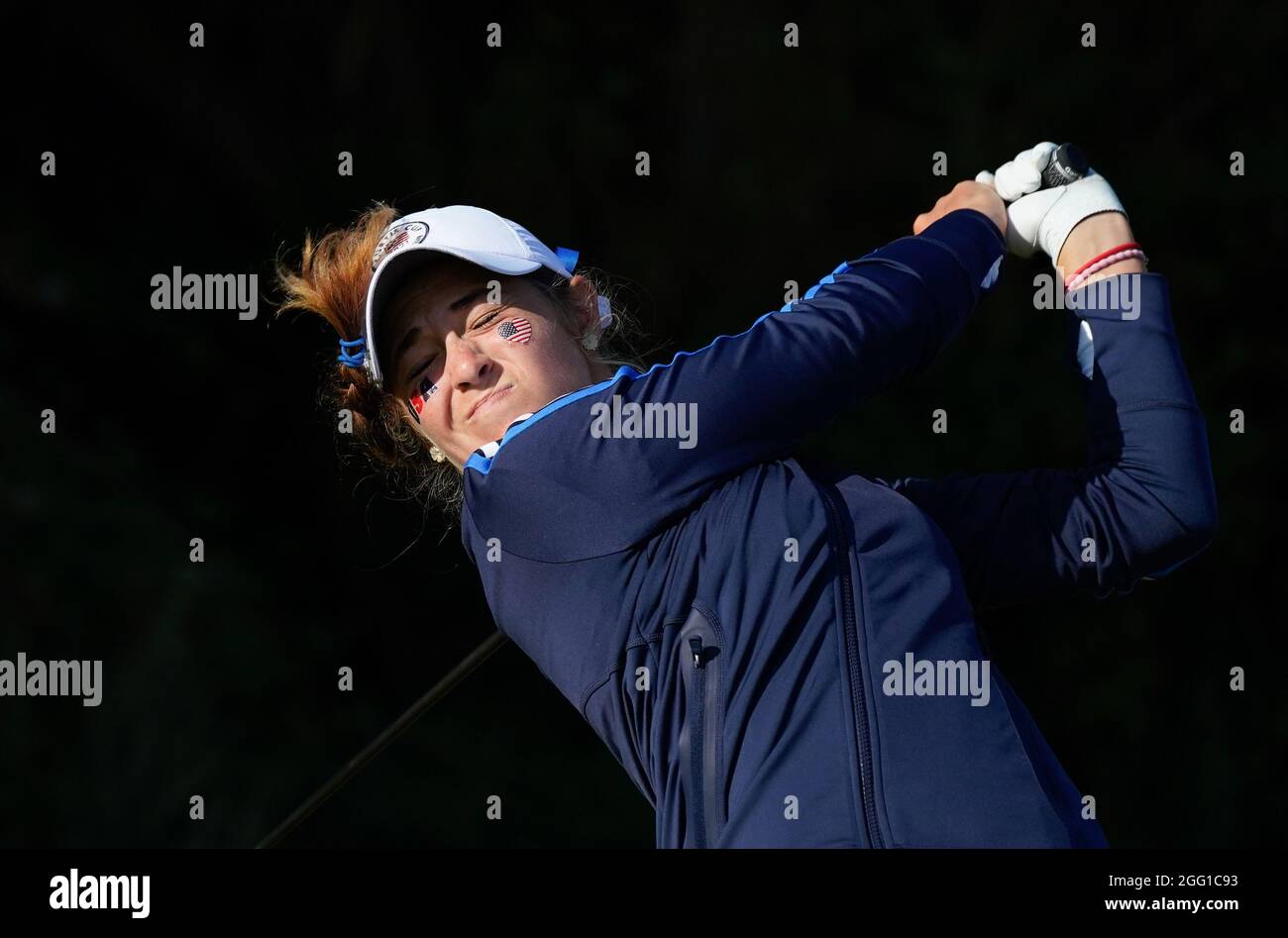 Team USA's Rachel Kuehn during the 2021 Curtis Cup Day 2 - Morning ...