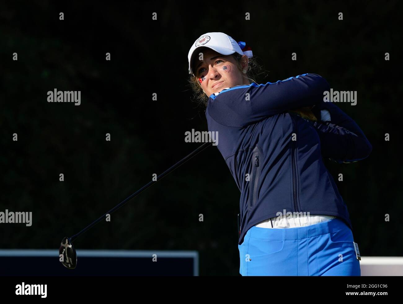 Team USA's Rachel Kuehn during the 2021 Curtis Cup Day 2 - Morning ...