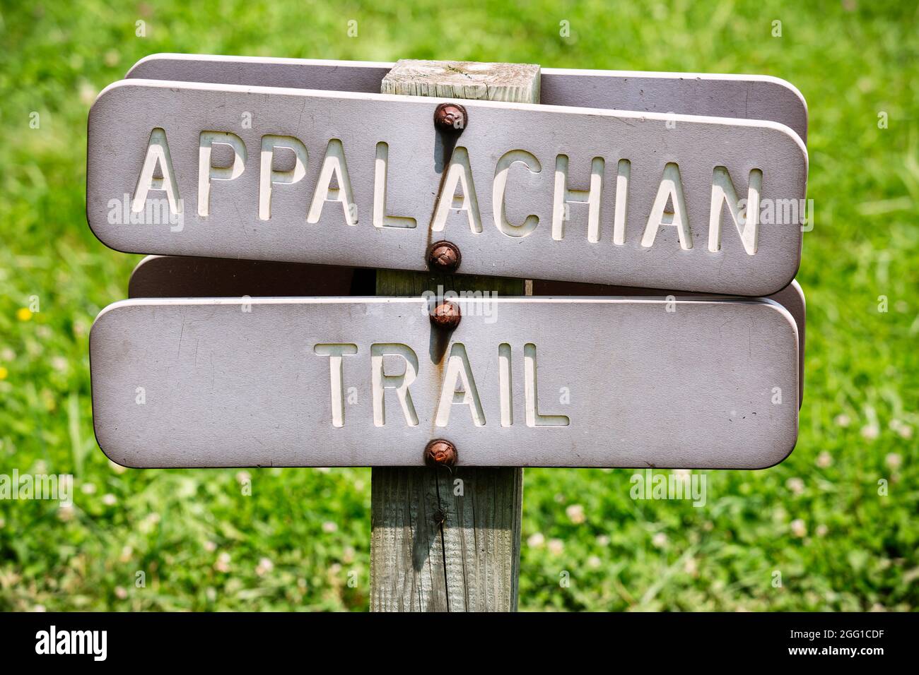 Appalachian trail information board hi-res stock photography and images ...