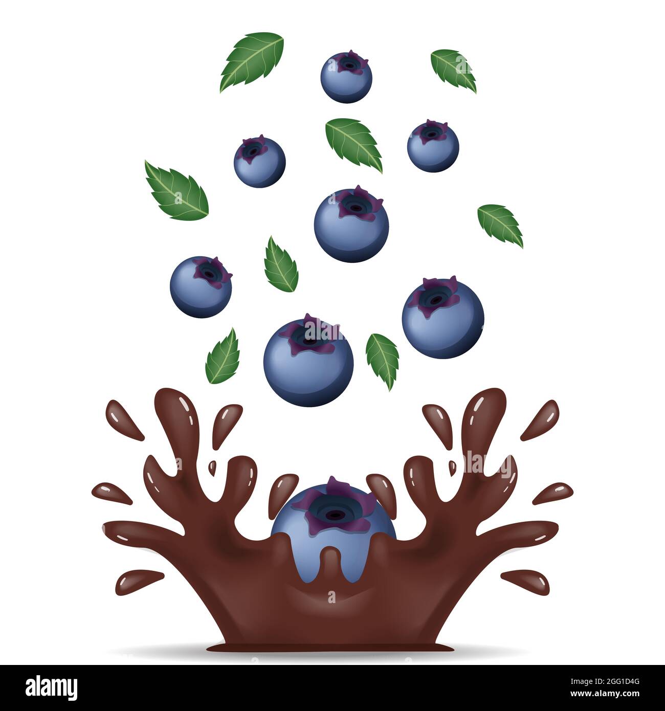Dropping of leaves Stock Vector Images - Alamy