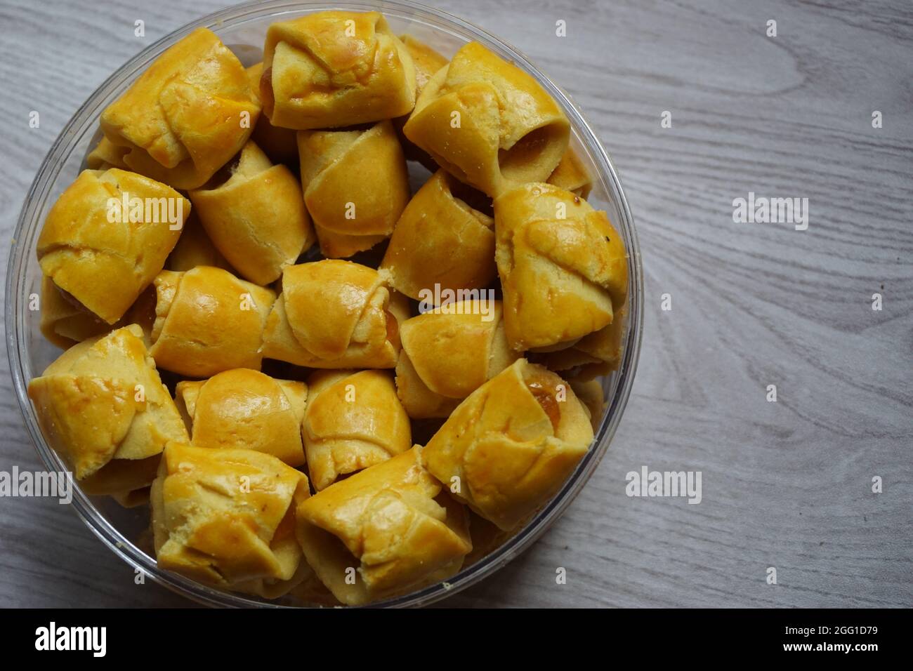 Indonesian traditional cookies with a natural background Stock Photo ...