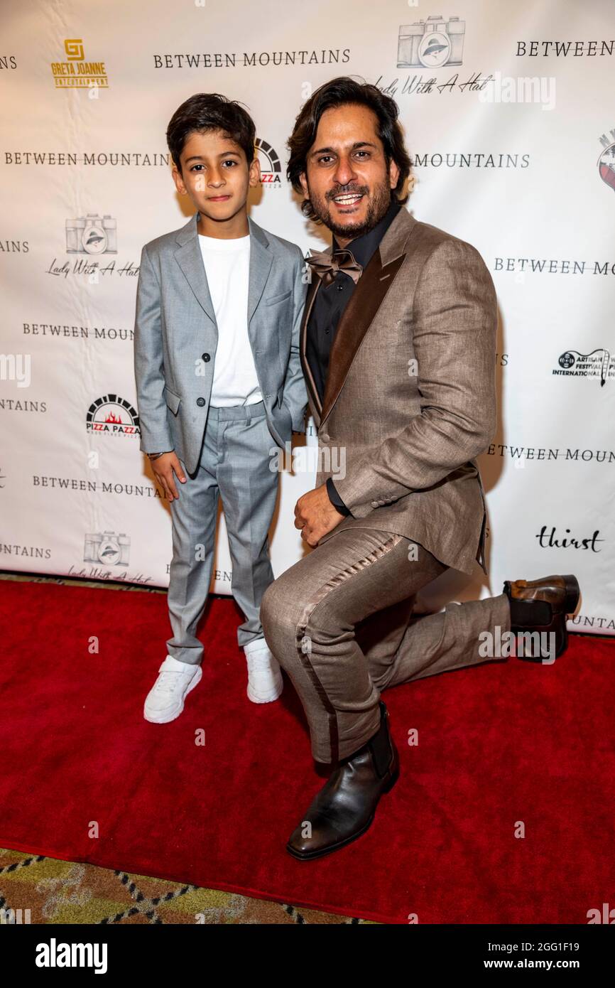 Amit Sarin with son Aveer attends Special Screening of "Between ...