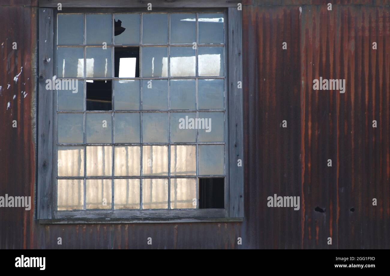Exterior factory wall Stock Photo - Alamy