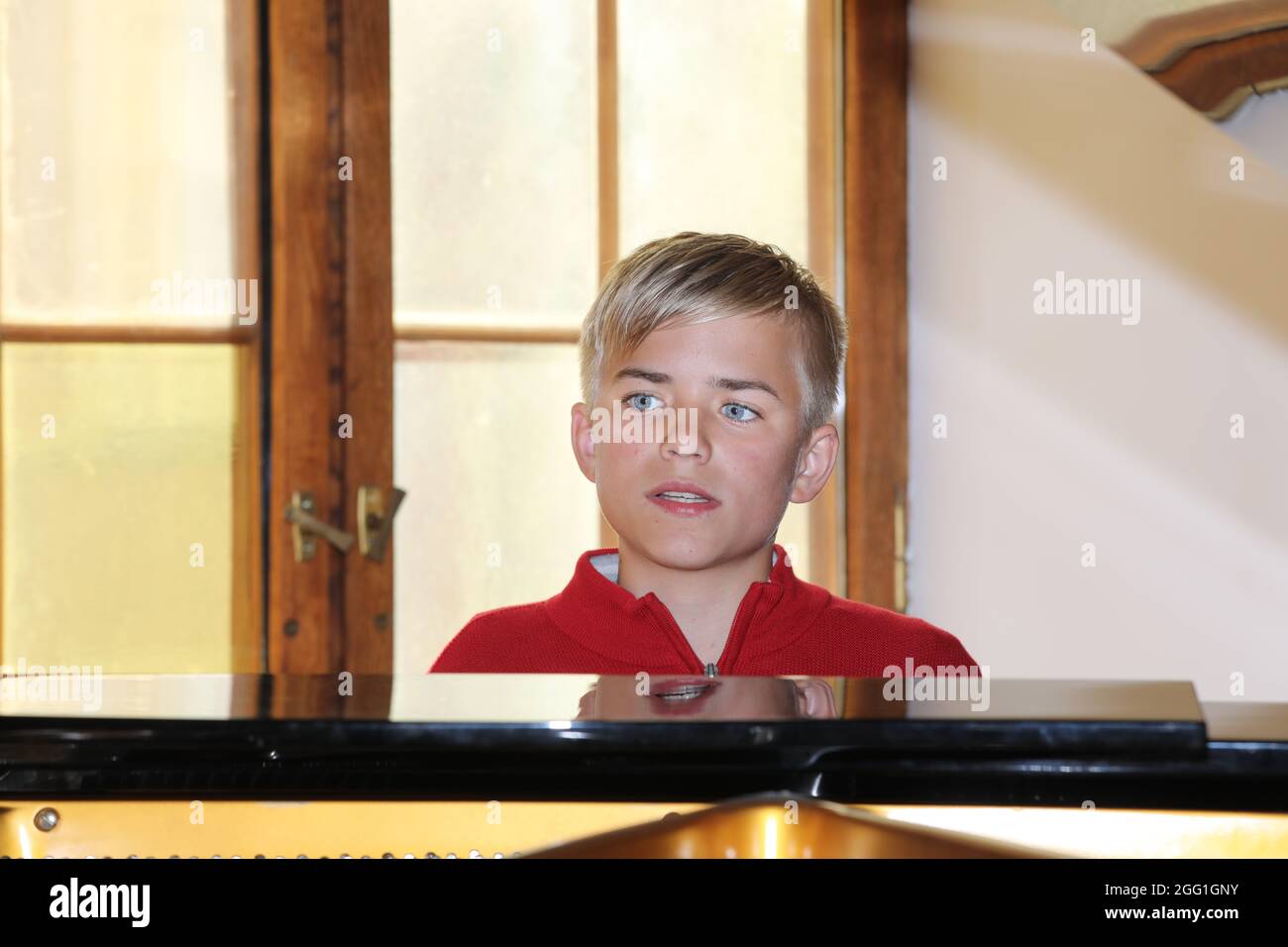 Phil Schaller bei den Proben zur 4. Windflüchter Charity Gala zu ...