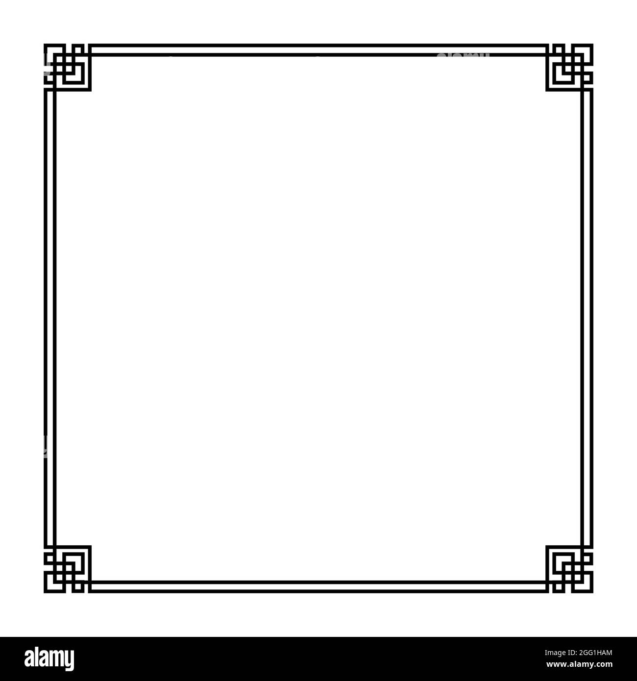 Abstract frame on White background. Vector Illustration. EPS10 Stock ...