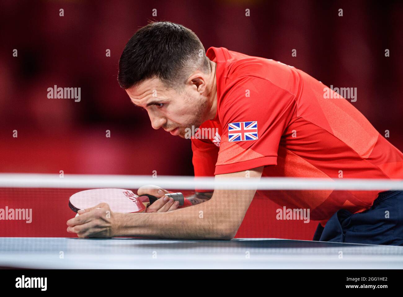 TOKYO, JAPAN. 28th Aug,2021. William Bayley of Great Britain competes ...