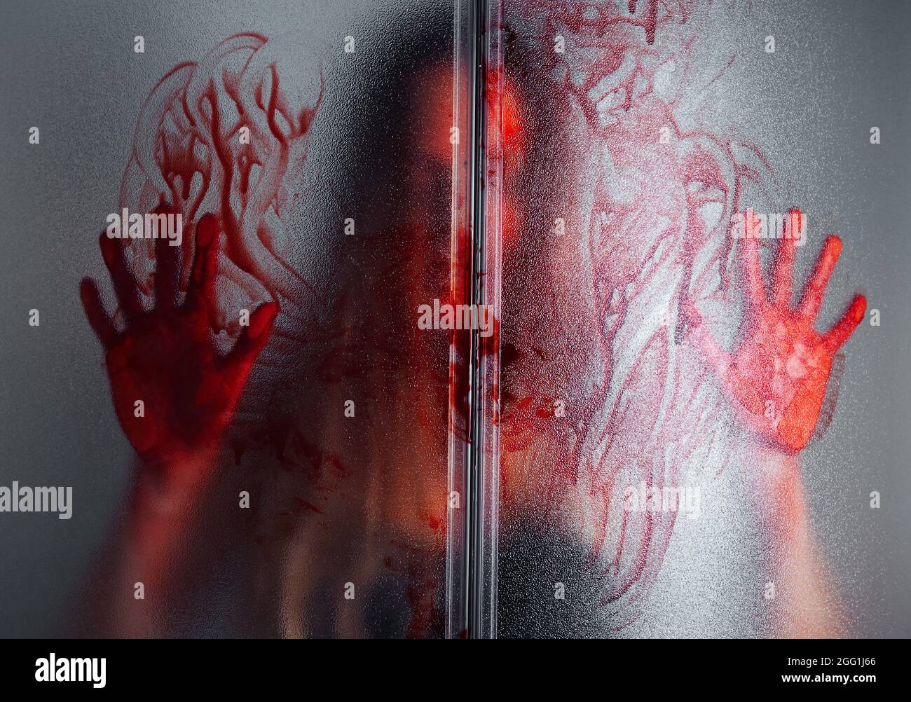 Woman dripping blood hi-res stock photography and images - Alamy