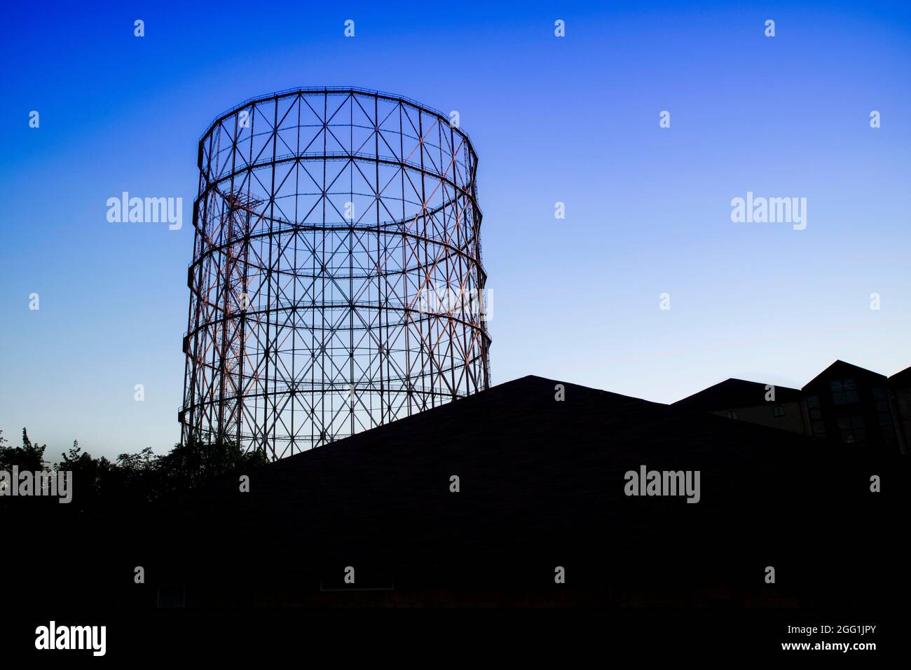 Gasometer old gas storage hi-res stock photography and images - Alamy