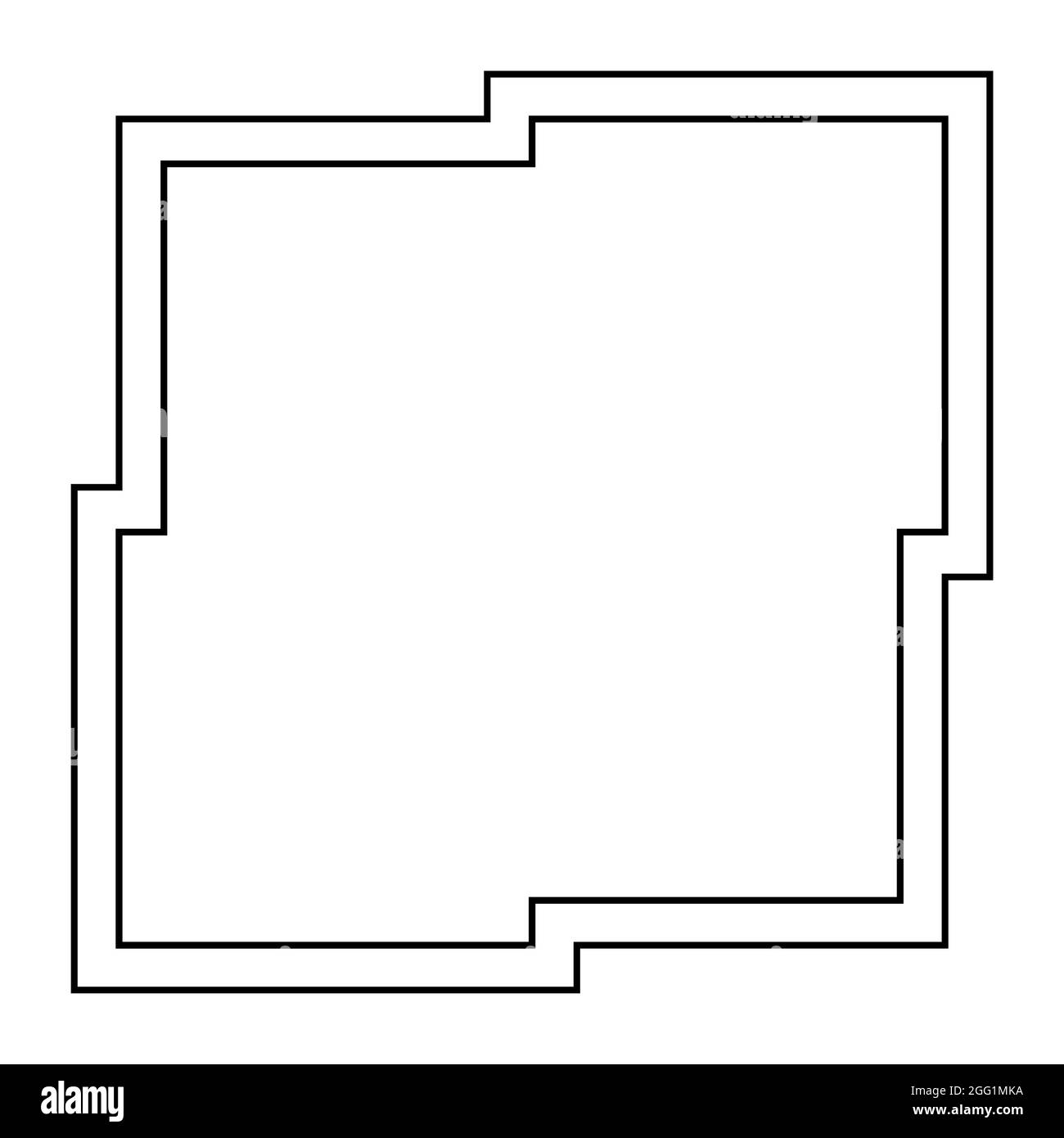 Abstract frame on White background. Vector Illustration. EPS10 Stock ...