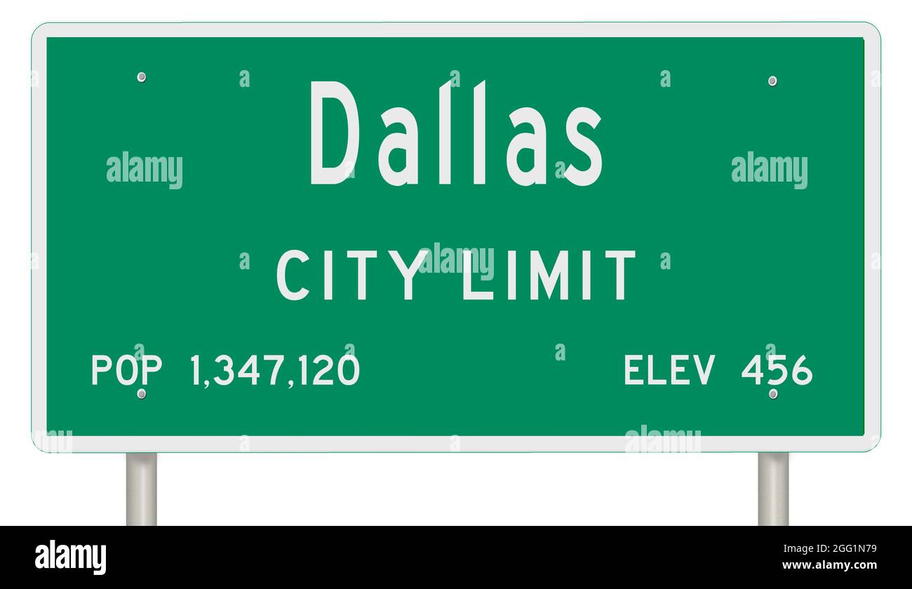 Dallas expressway Cut Out Stock Images & Pictures - Alamy