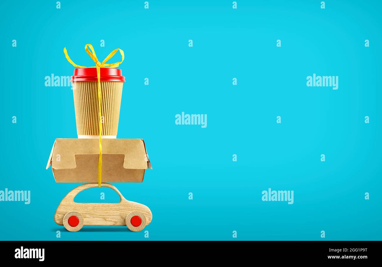 Food delivery car hi-res stock photography and images - Alamy