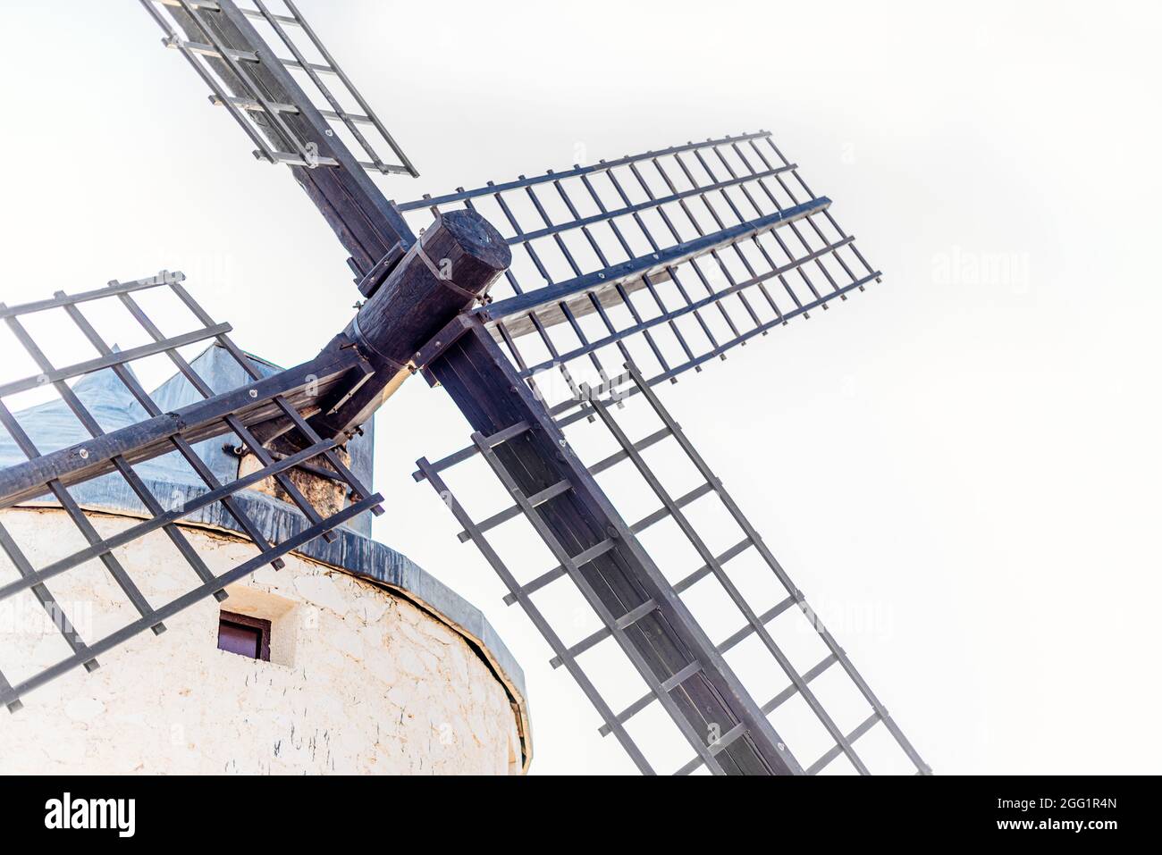 Propellers of an antique windmill Stock Photo - Alamy
