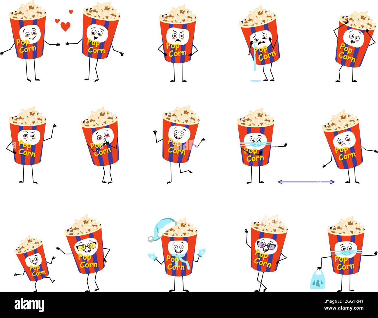 Box of mask Stock Vector Images - Alamy