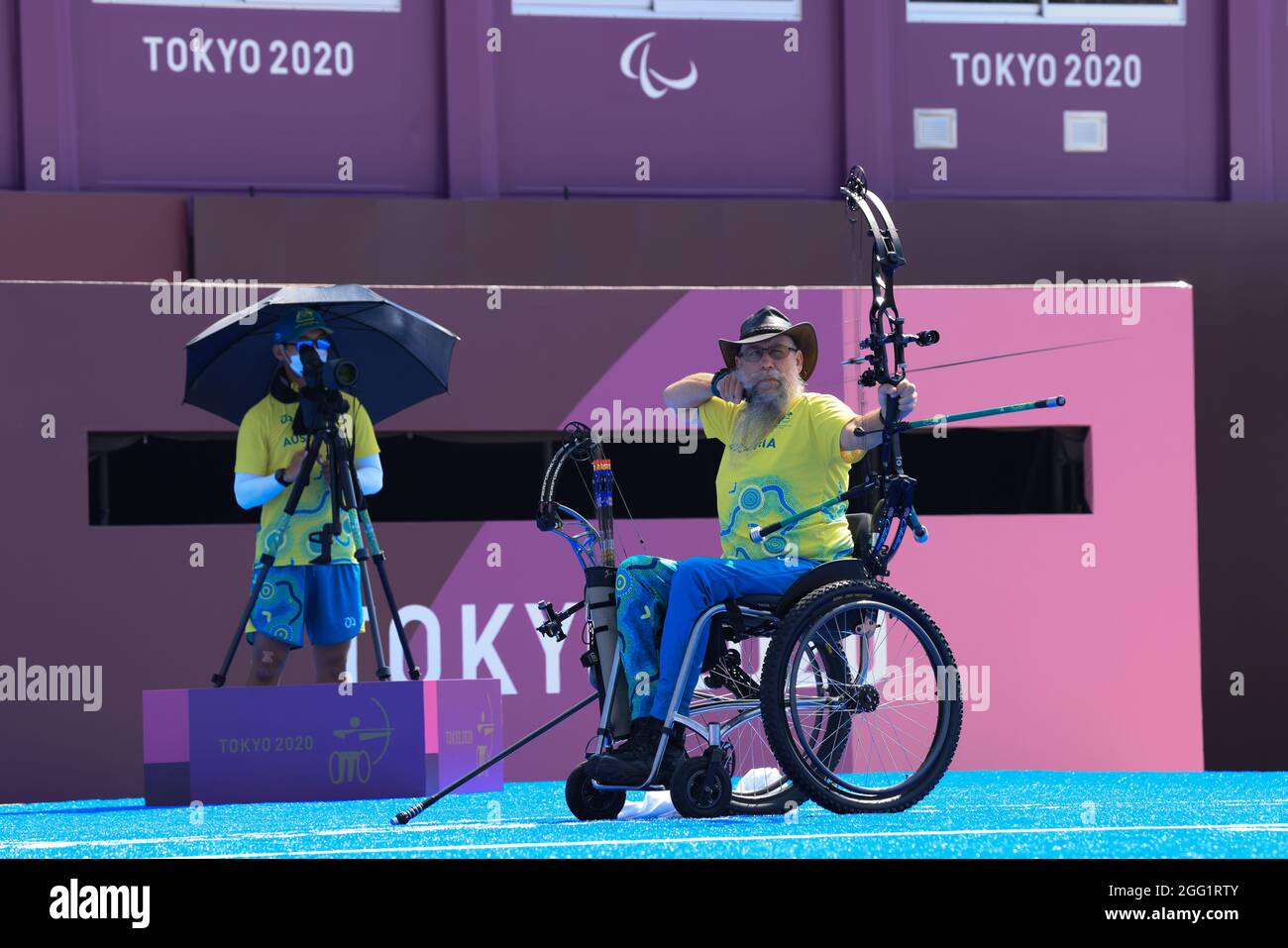 MARCHANT Peter of Australia competing in Round of 1/16 Men’s Individual ...
