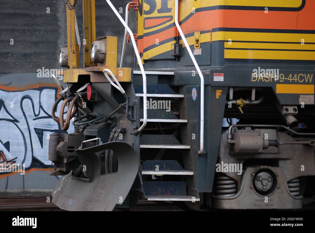 Train engine detail Stock Photo - Alamy