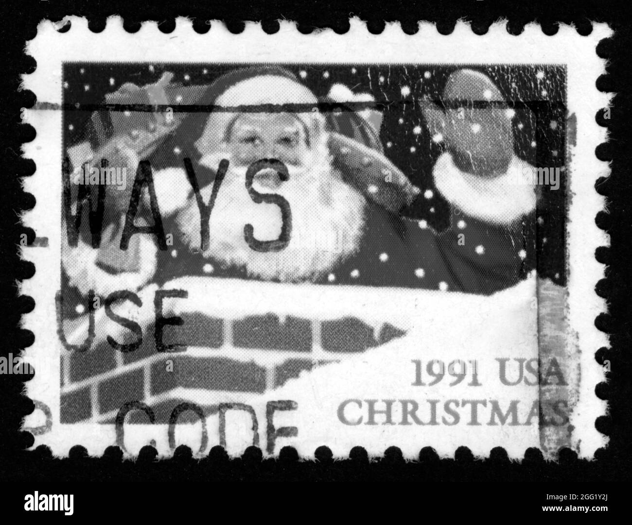 1991 stamp Black and White Stock Photos & Images - Alamy