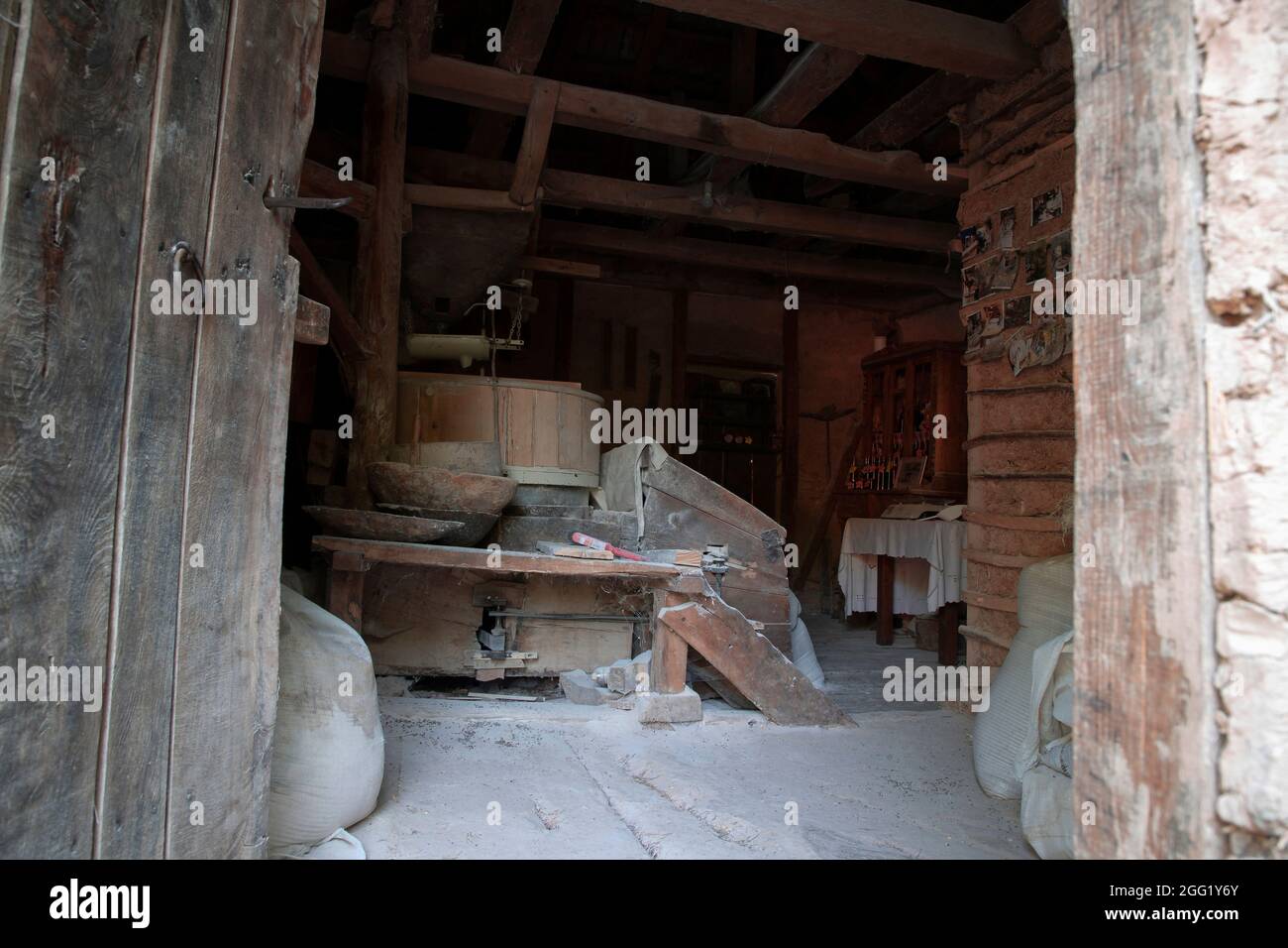 Water mill interior hi-res stock photography and images - Alamy
