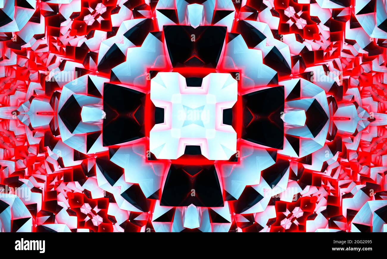Abstract cool cross kaleidoscope motive X, super resolution for your ...