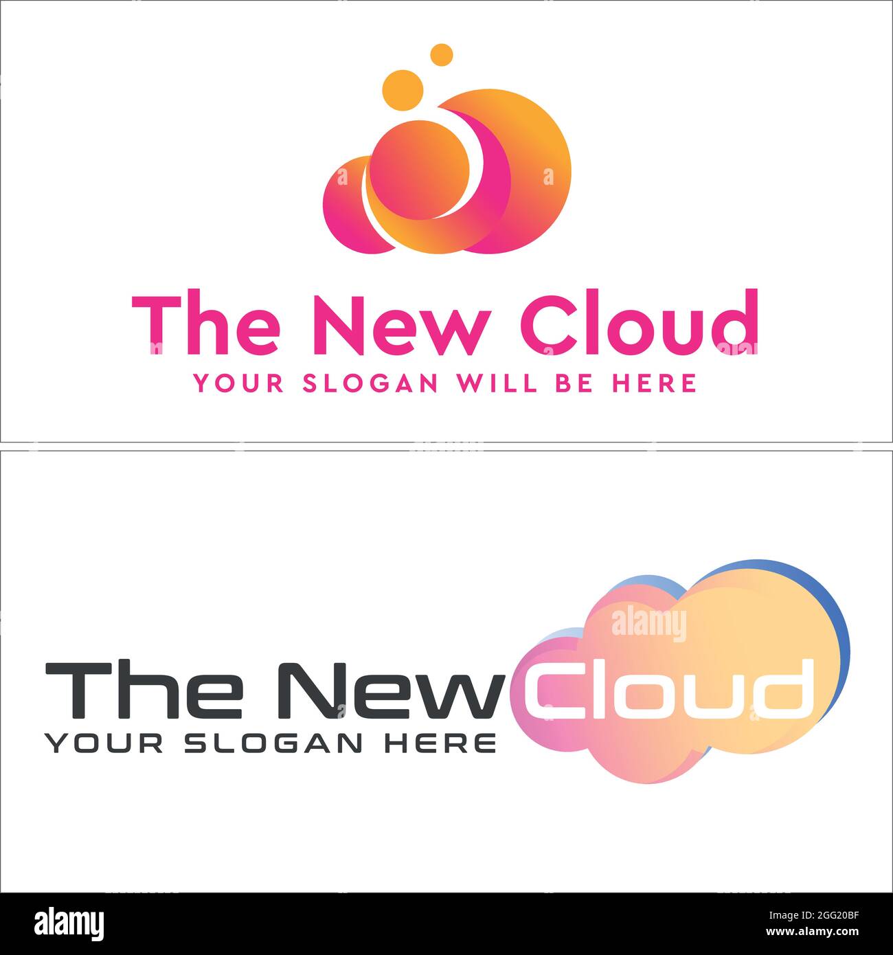 Blue round shapes bubbles Stock Vector Images - Alamy