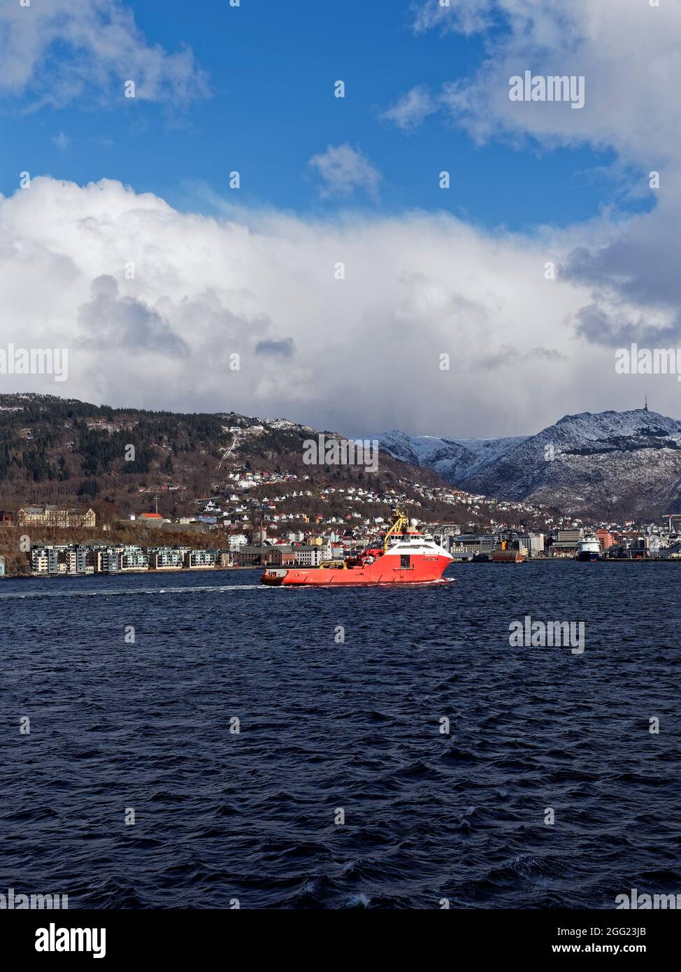 The Normand Prosper an Offshore Supply Vessel to the Oil and Gas ...