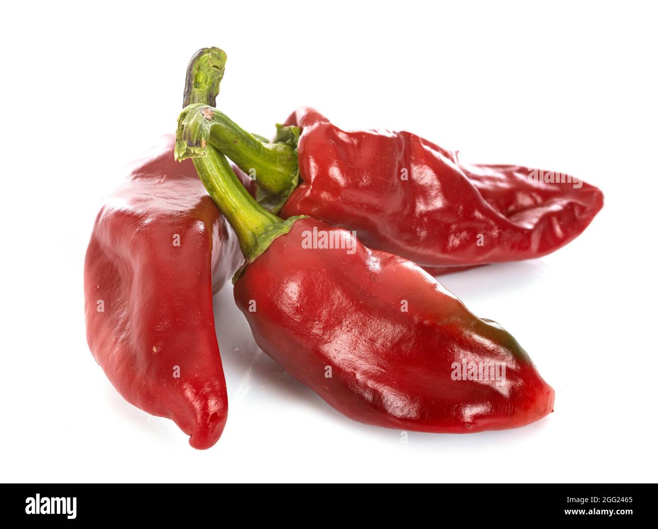 red chili in front of white background Stock Photo - Alamy