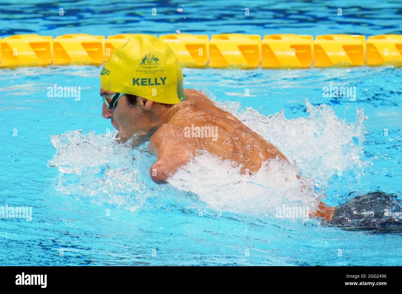 Australia's Ahmed Kelly competes in the Men's 150m Individual Medley ...