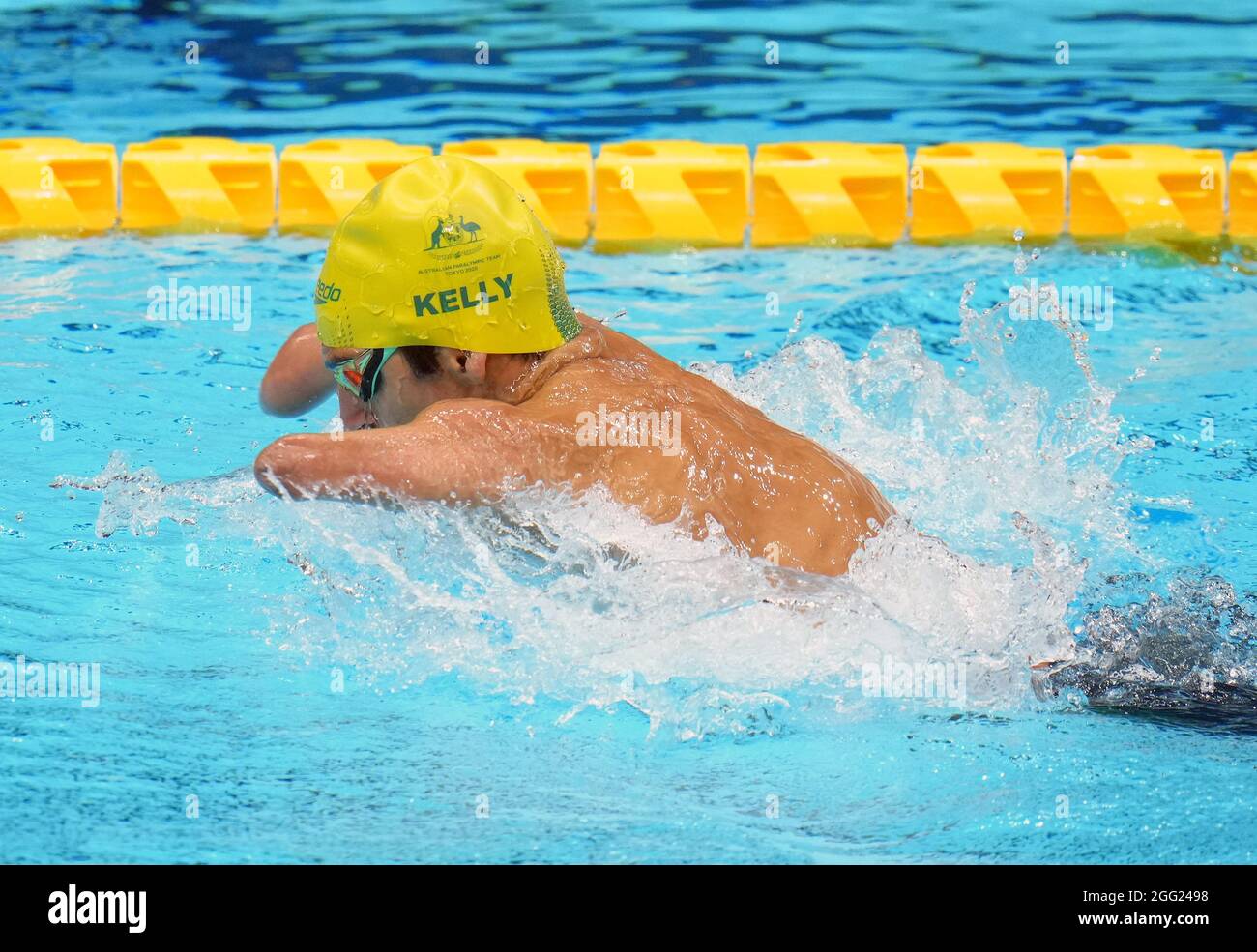 Australia's Ahmed Kelly competes in the Men's 150m Individual Medley ...