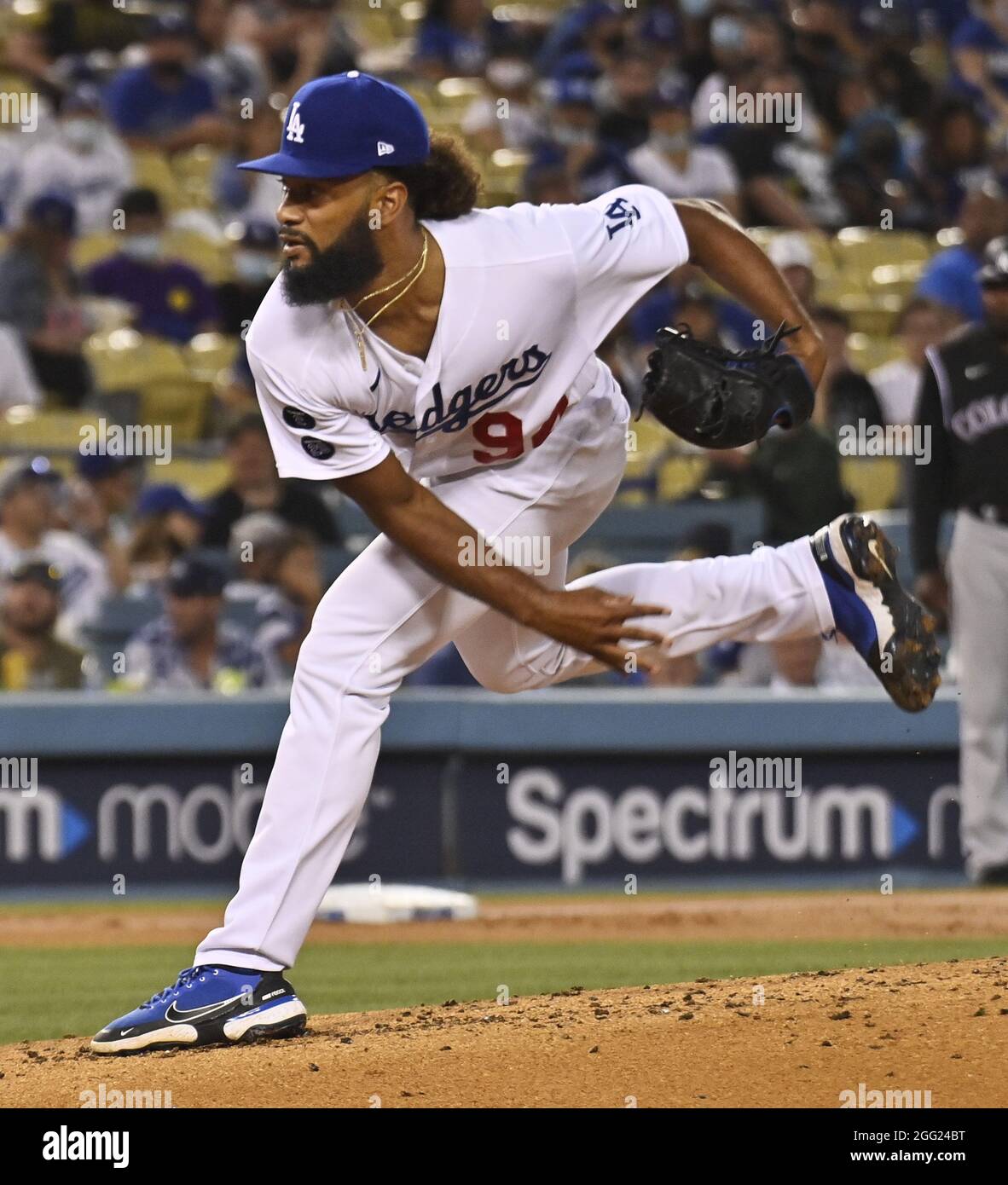 Los Angeles, United States. 28th Aug, 2021. Los Angeles Dodgers ...