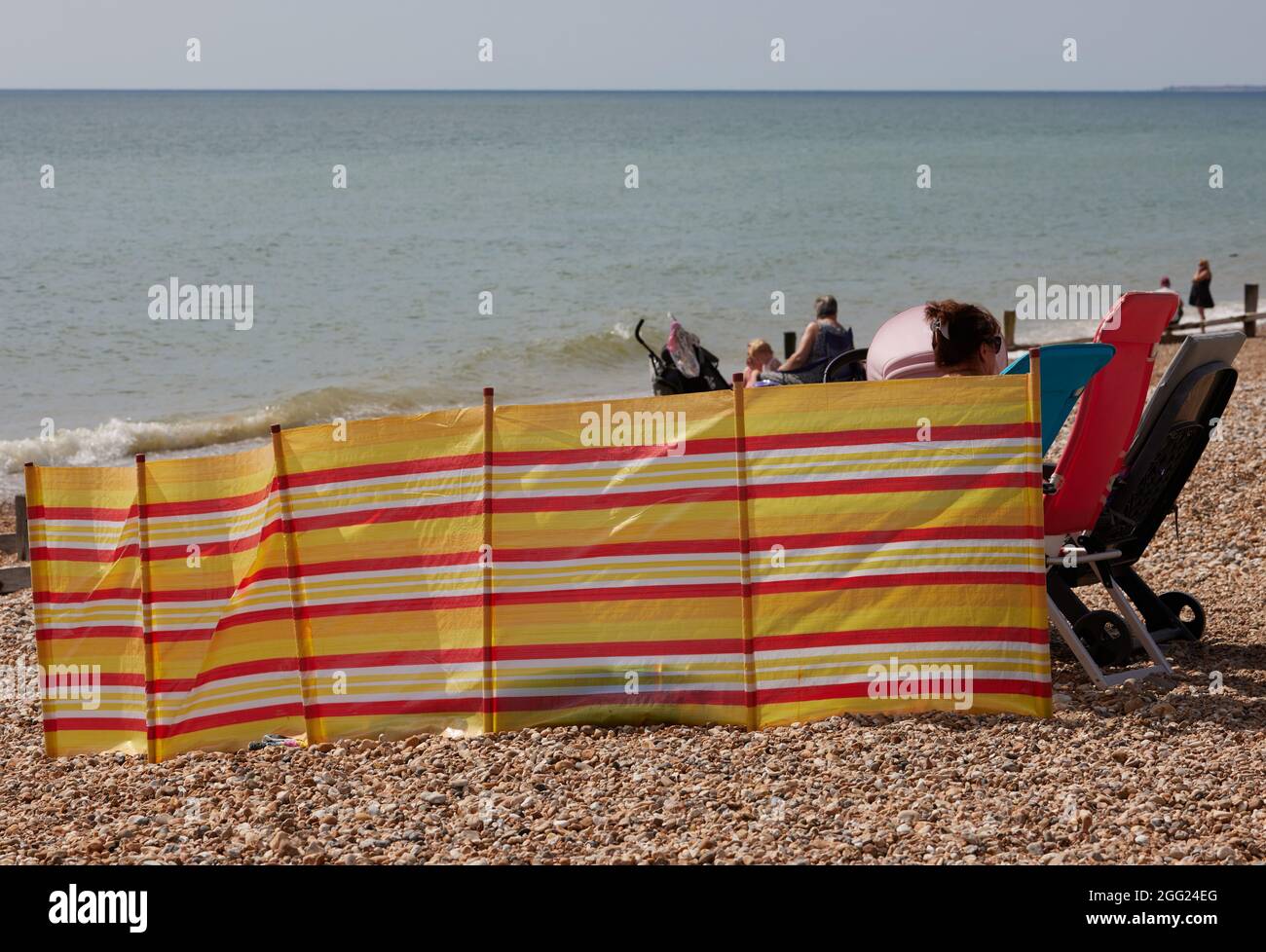Summertime on the beach Stock Photo - Alamy