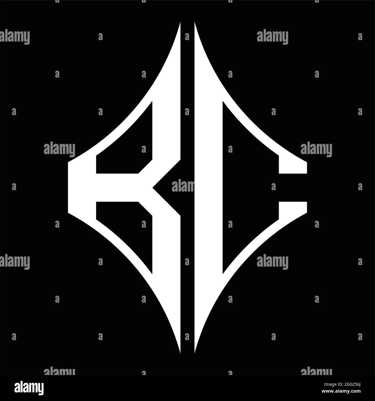 Letter bc vector vectors hi-res stock photography and images - Alamy