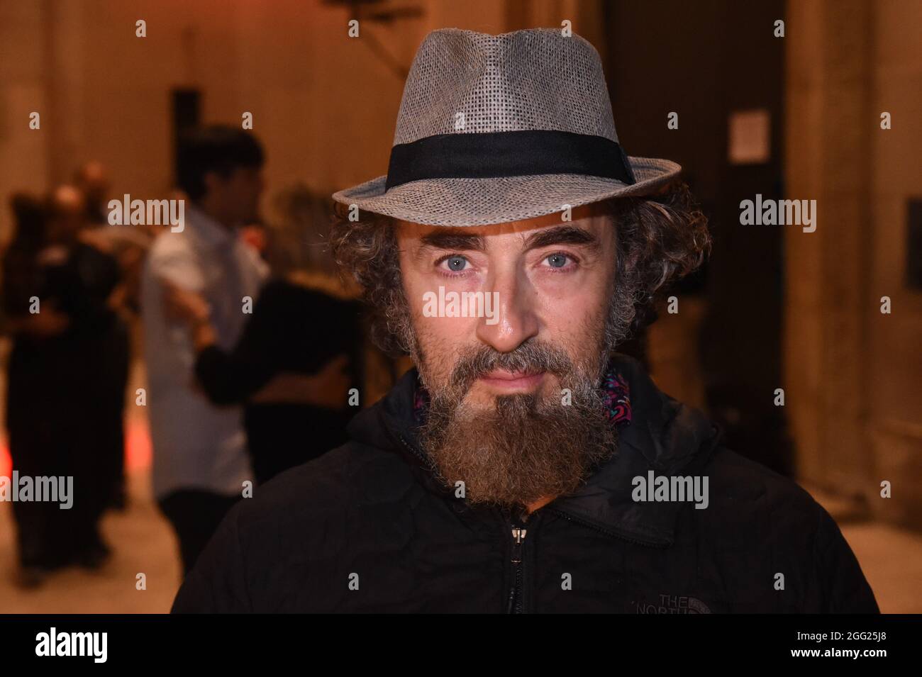 Munich, Germany. 27th Aug, 2021. Tango dancer Pablo Verón performs at ...