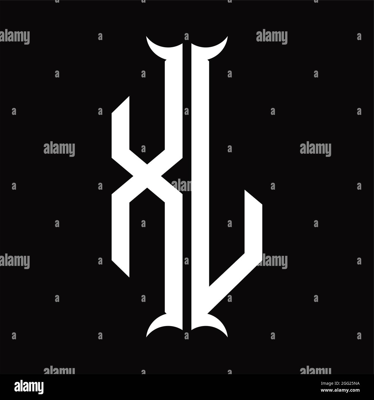 X is for xl Stock Vector Images - Alamy
