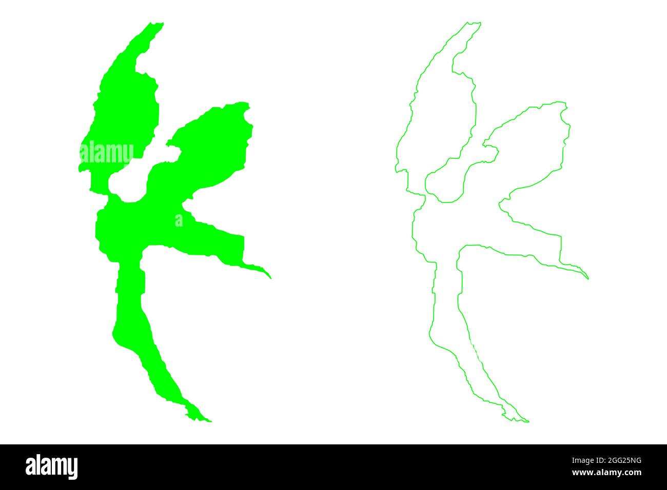 Halmahera island (Republic of Indonesia, Maluku Islands, South East ...