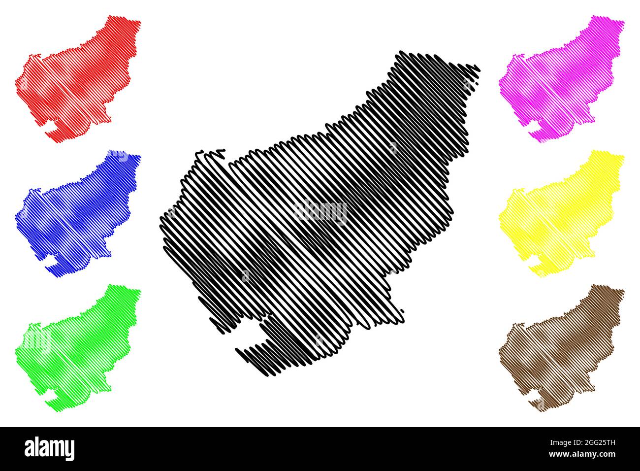 Lorrach district (Federal Republic of Germany, rural district, Baden ...