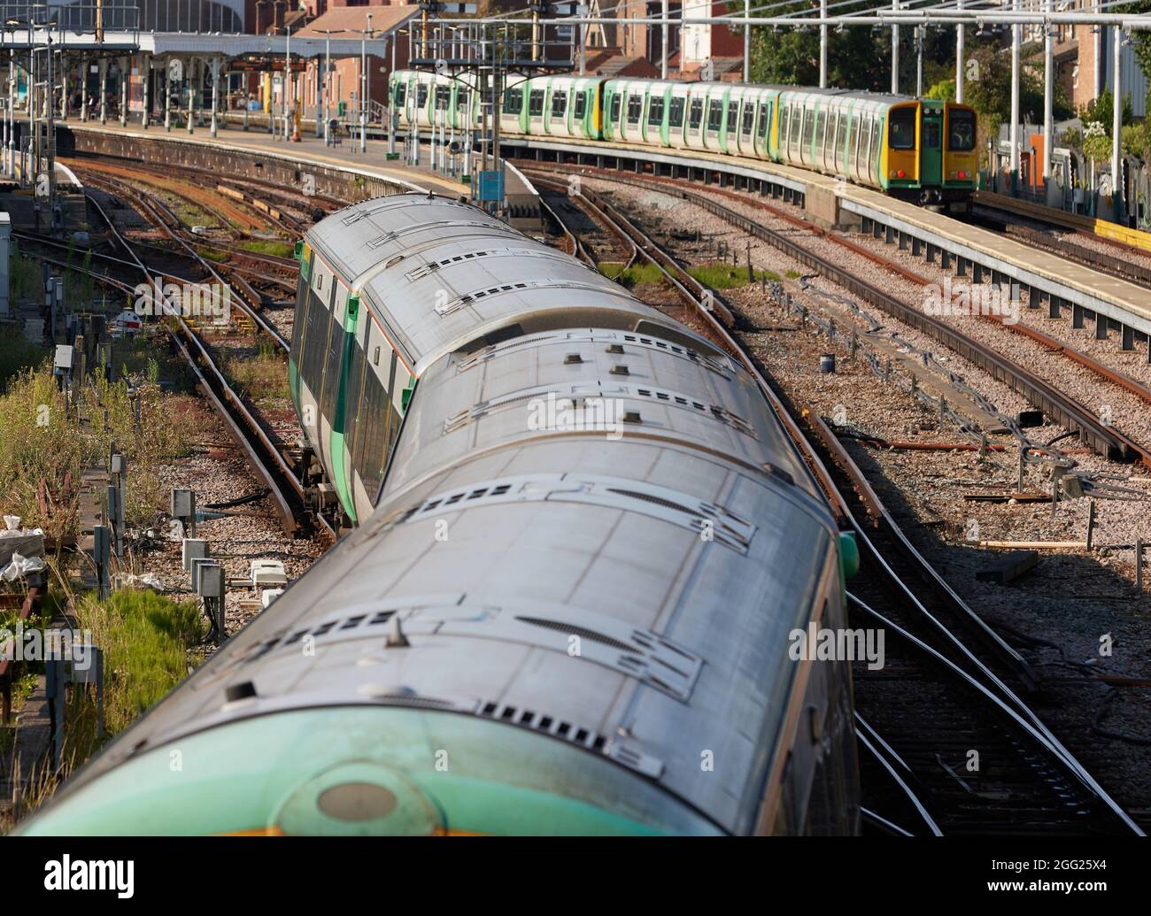 Rail tracks uk close up hi-res stock photography and images - Alamy