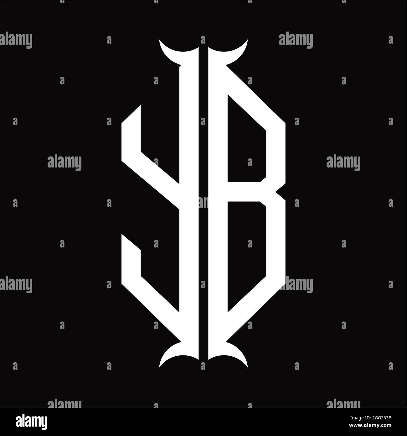 Yb shape hi-res stock photography and images - Alamy