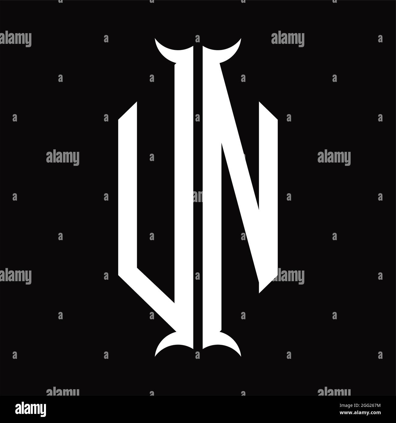 Un shape Stock Vector Images - Alamy