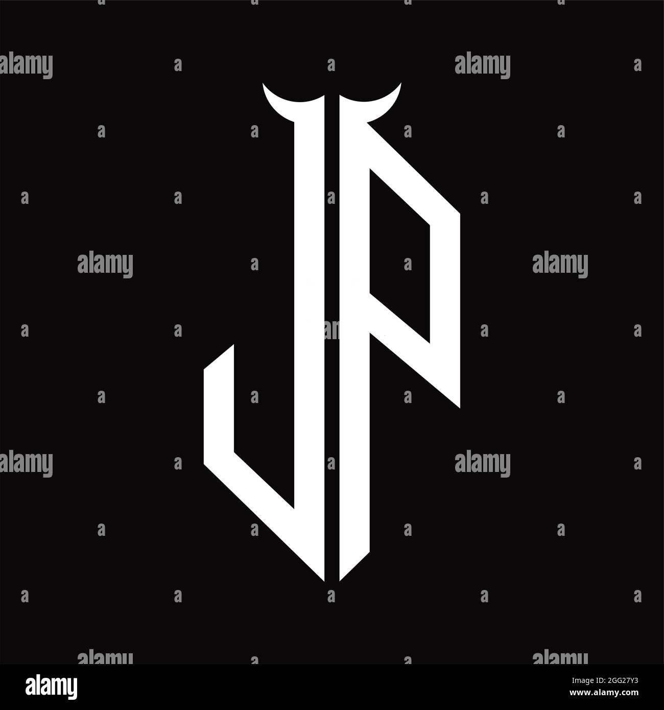 Jp Monogram High Resolution Stock Photography and Images - Alamy