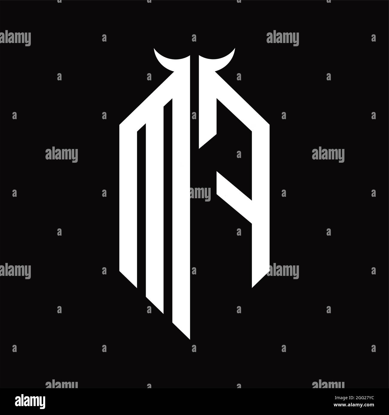 Mf symbol Stock Vector Images - Alamy