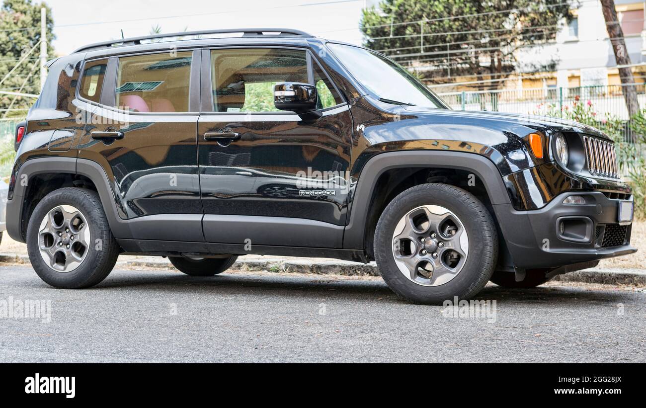 Rome,Italy -August 27, 2021: Beautiful design in profile view off-road ...