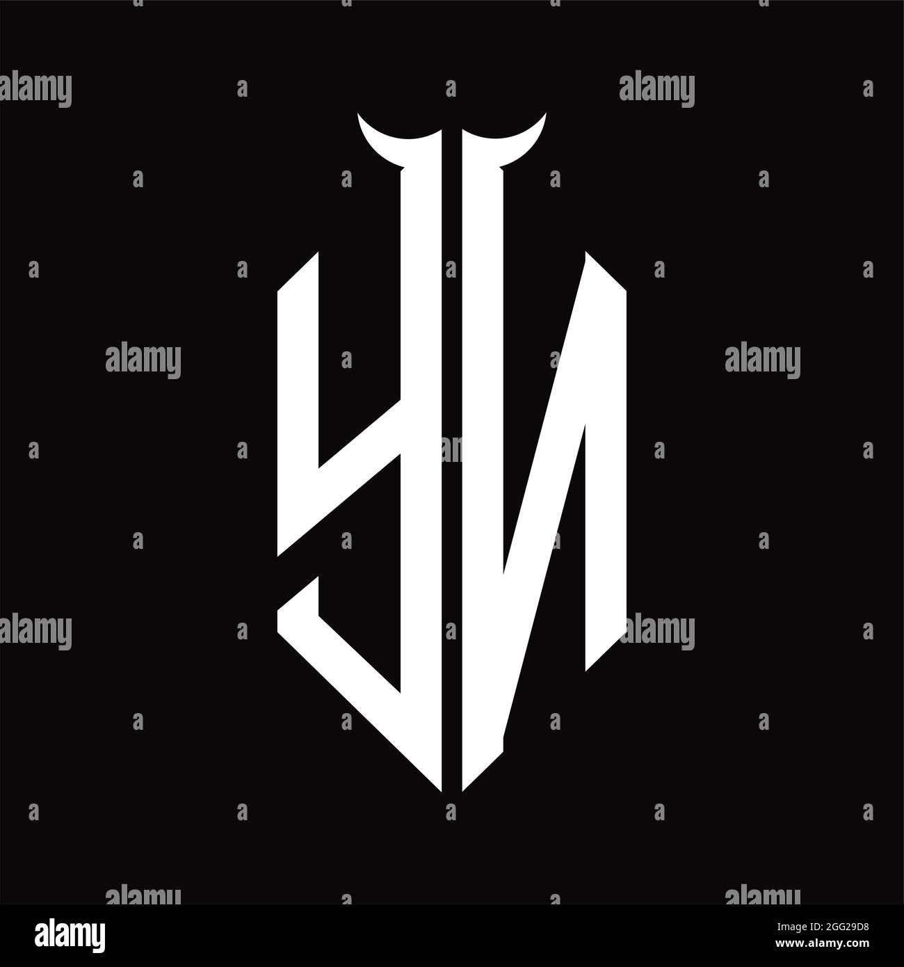 Yn symbol Stock Vector Images - Alamy