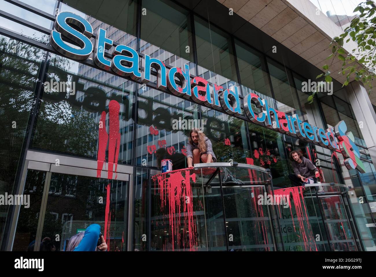 XR target various location around Bank and St Paul's that have profited ...