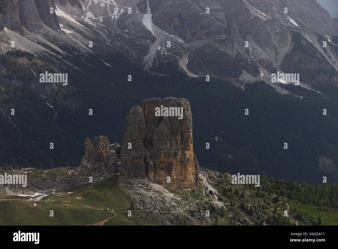 Natural rock formation in a mountainous area Stock Photo - Alamy